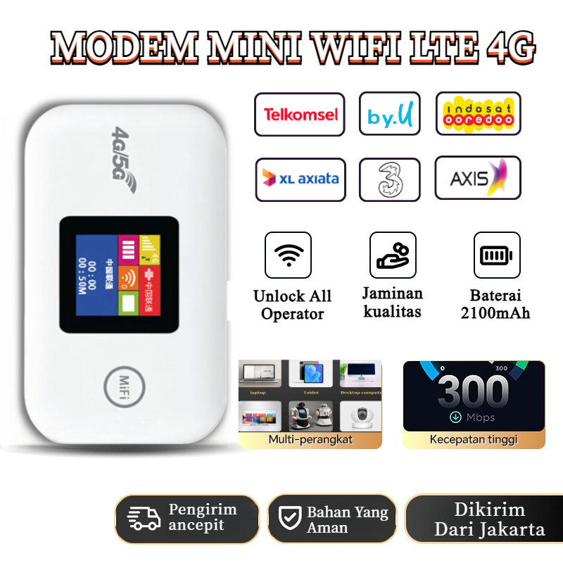 Jual 4G/5G LTE Modem Wifi for any carrier Portable Mobile WiFi pocket ...