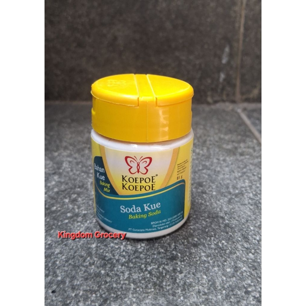 Jual KOEPOE KOEPOE SODA KUE/BAKING SODA 81GR | Shopee Indonesia