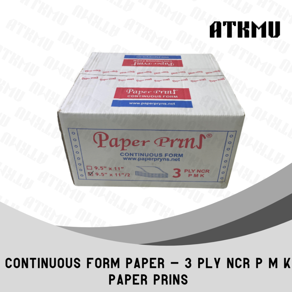 Jual Kertas Continuous Form 9,5" x 11"/2 3 PLY NCR K3 PRS Paper Pryns ...
