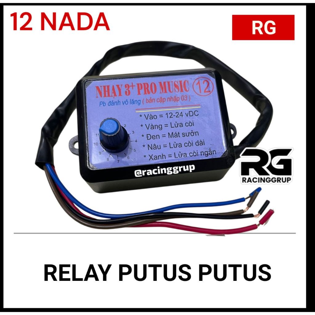 Jual Modul Relay Klakson Suara Putus 12 - 24 Volt Pnp Motor Mobil Bisa ...
