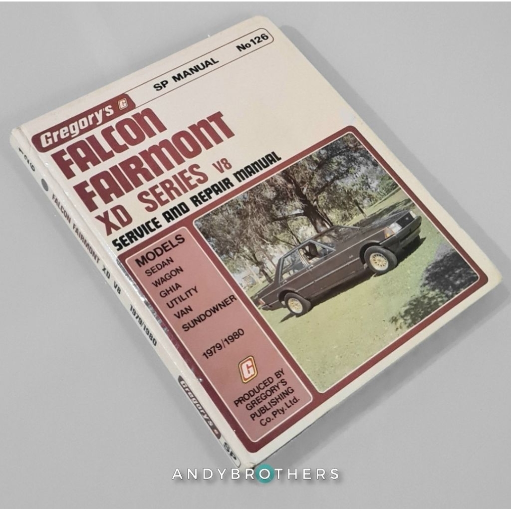 Jual Buku Gregory's Service and Repair Manual Book FORD FALCON FAIRMONT ...
