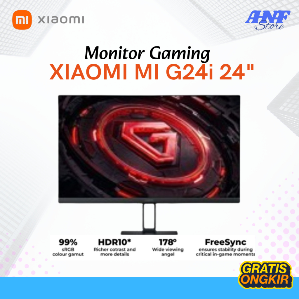 Jual Xiaomi Mi Monitor 24" G24i 180Hz Fast-IPS FreeSync Gaming Garansi ...