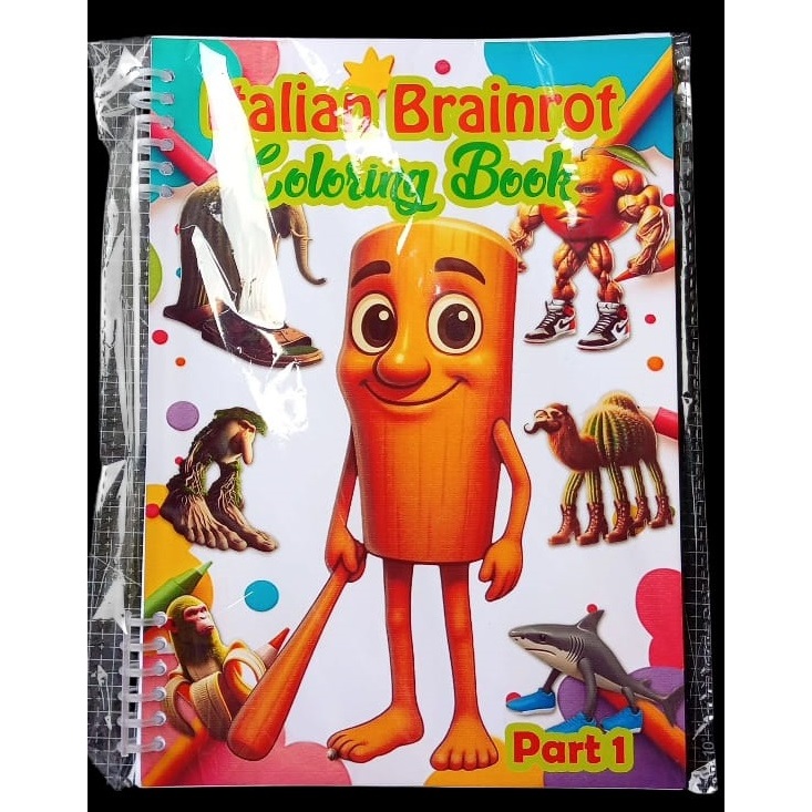 Jual [Imaginari] [Tung Tung Tung Sahur] Buku Gambar Lembar Mewarnai ...