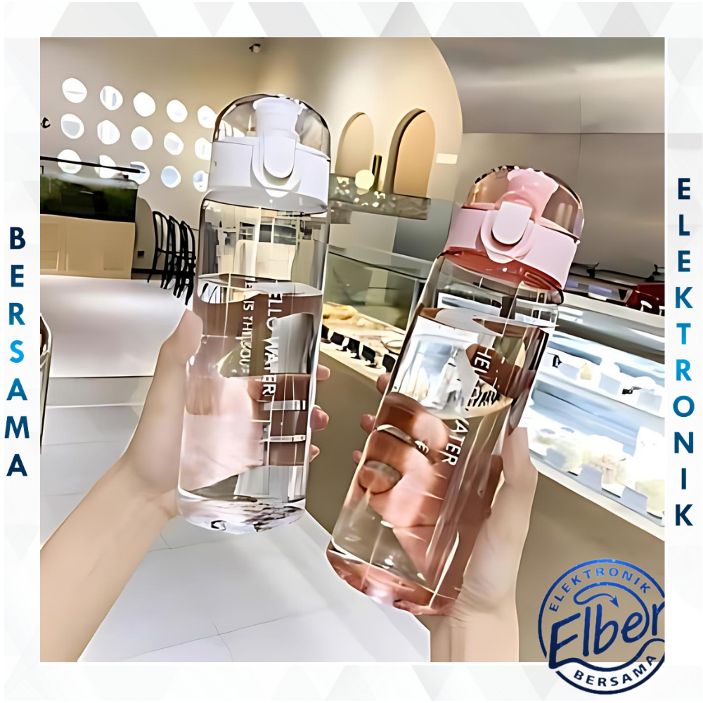 Jual ELBER BTL011 Botol Minum Portable Botol Olahraga Kantor Sekolah ...