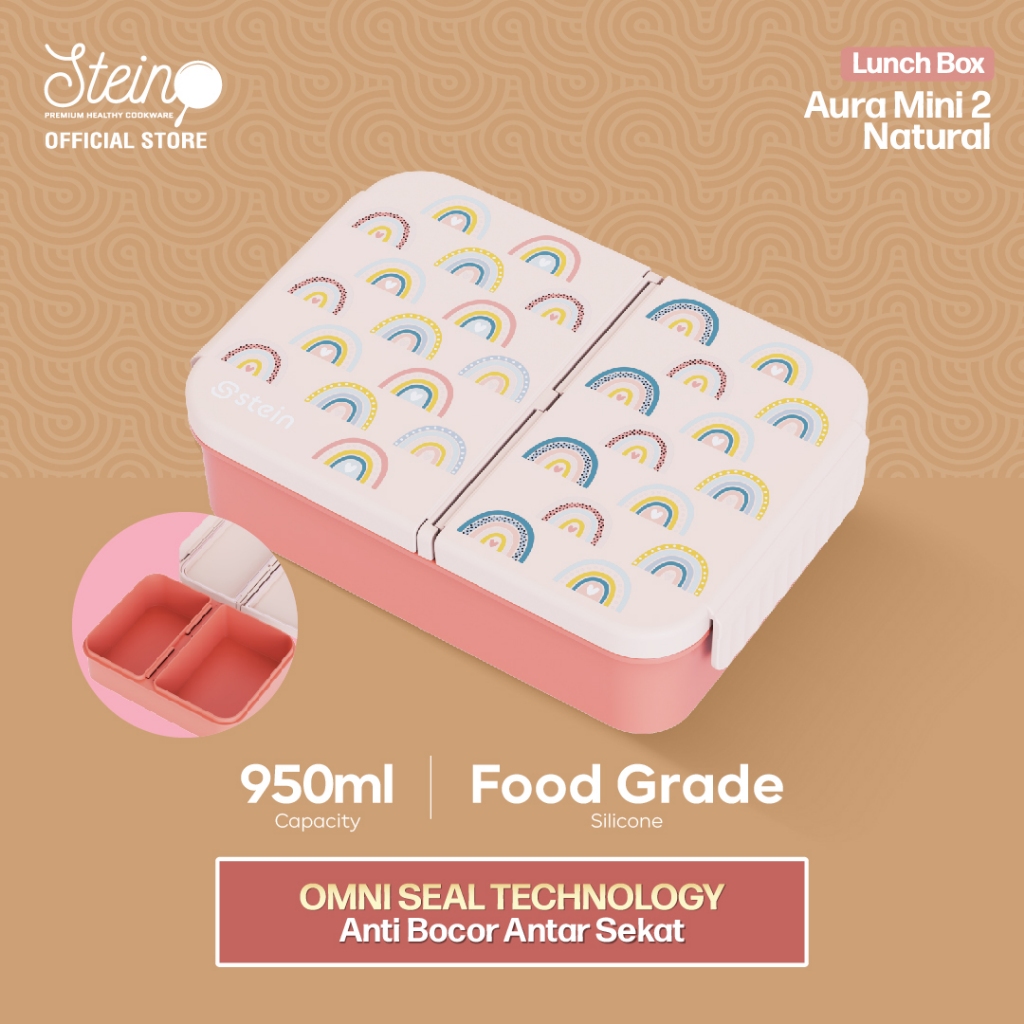 Jual STEIN Lunch Box - Snack Box Mini/Small - Kotak Makan/Kotak Camilan ...