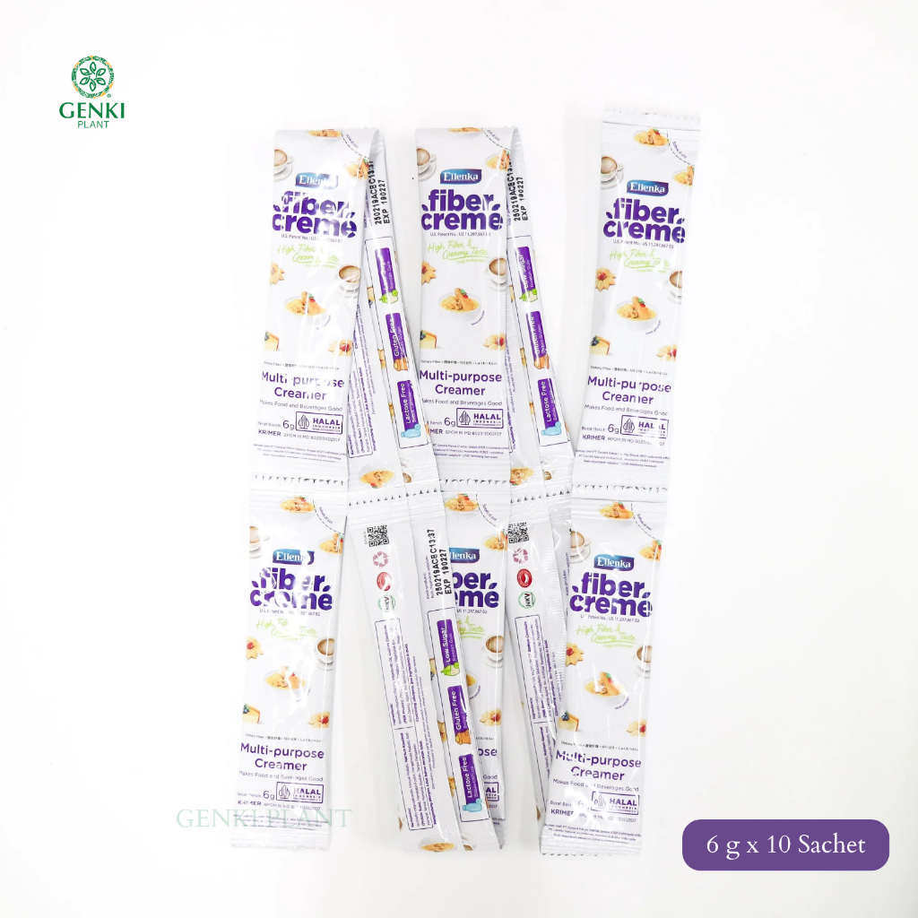 Jual Ellenka Fiber Creme Multi Purpose Creamer / Krimer Bubuk - 10 ...