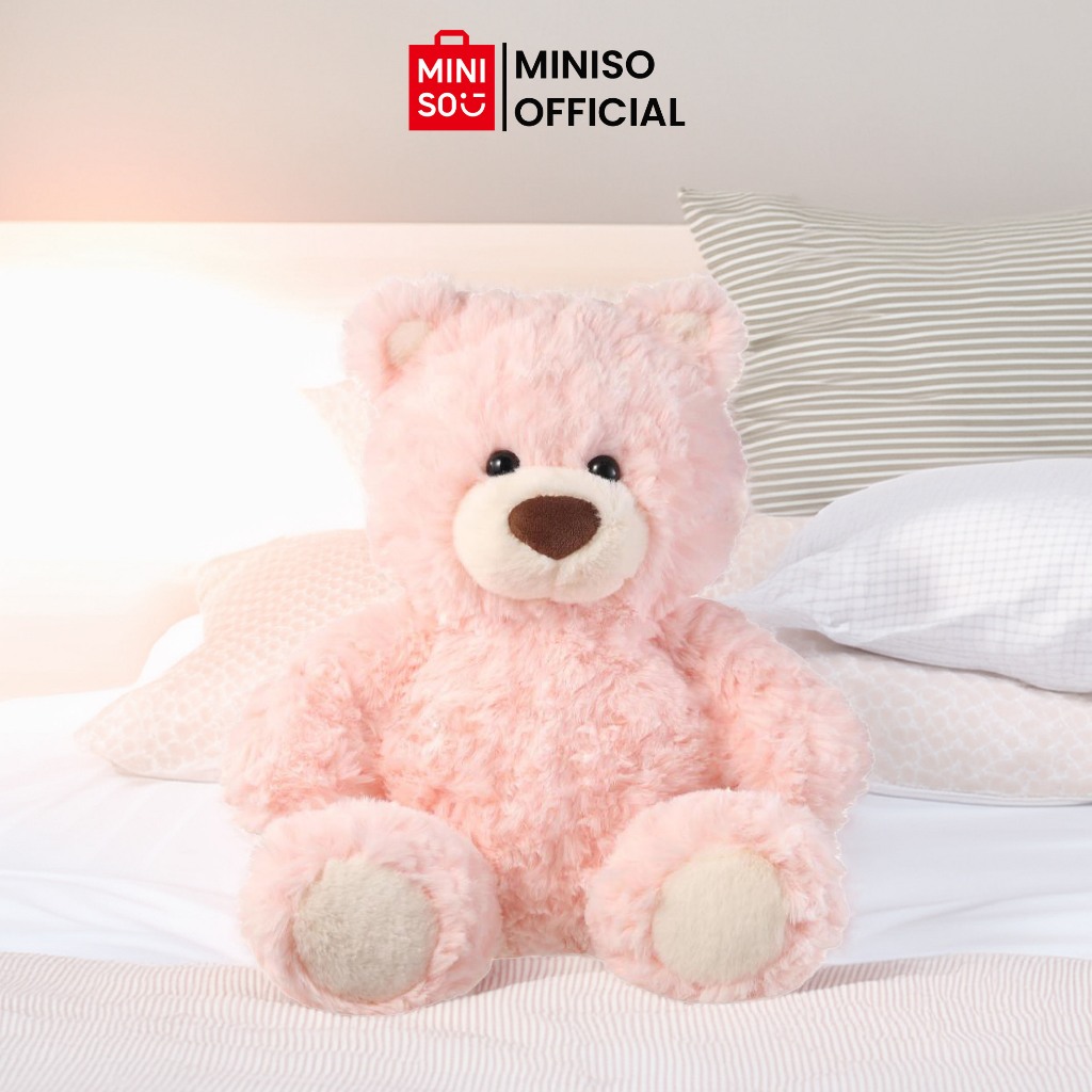 Jual MINISO TOY - Miniso x Gift Bear Collection Sit Nicely Plush Toy ...