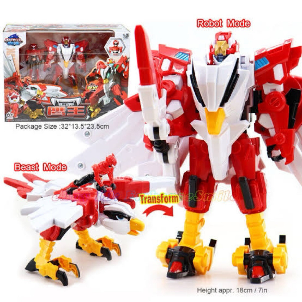 Jual miniforce hawk bigkong mainan transformer | Shopee Indonesia