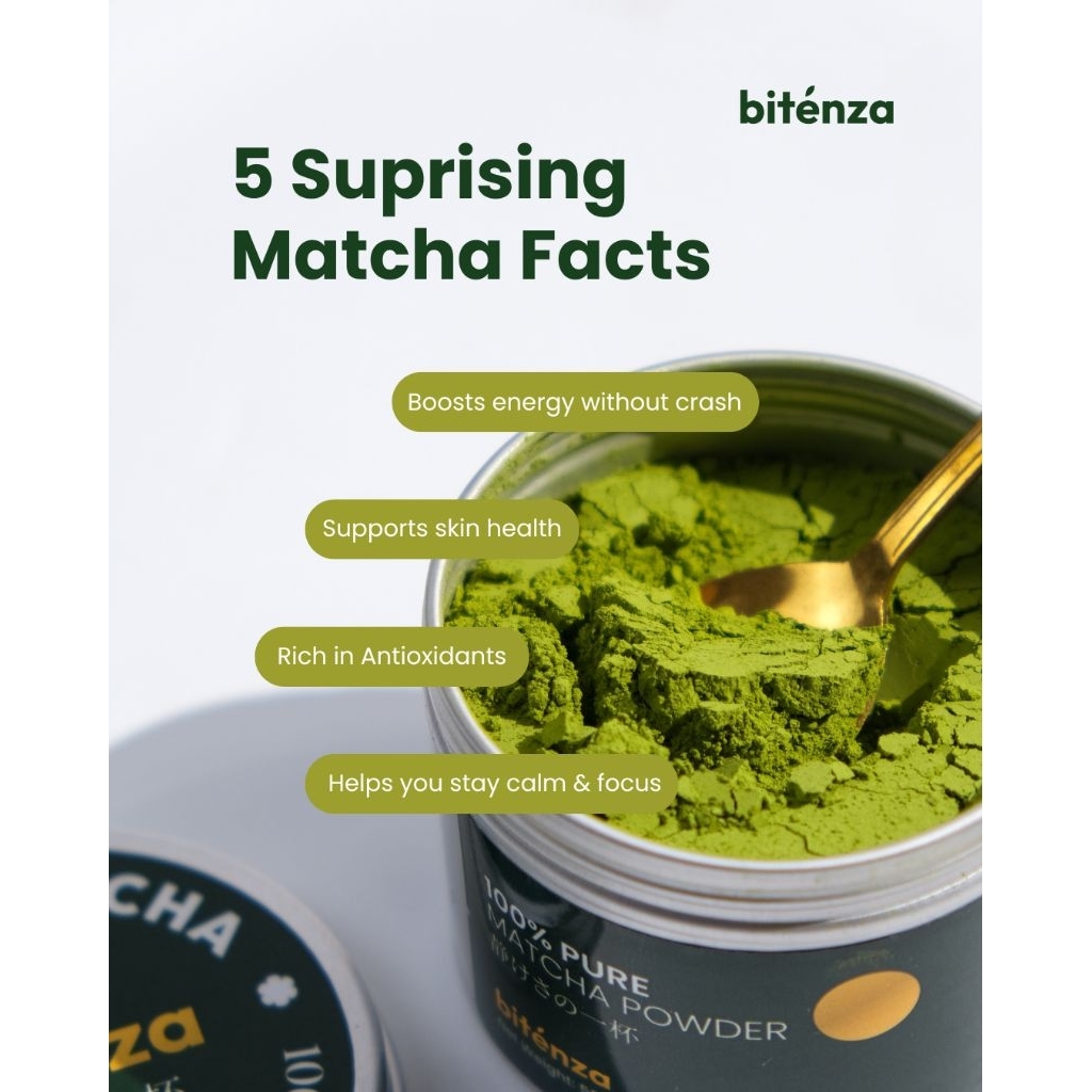 Jual Bitenza - 100% Pure Matcha | Japanese Pure Matcha REAL | Shopee ...
