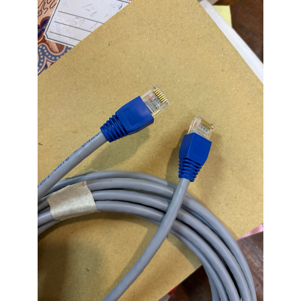 Jual kabel LAN CAT 6 BELDEN 25 meter SIAP PAKAI sudah termasuk dengan ...