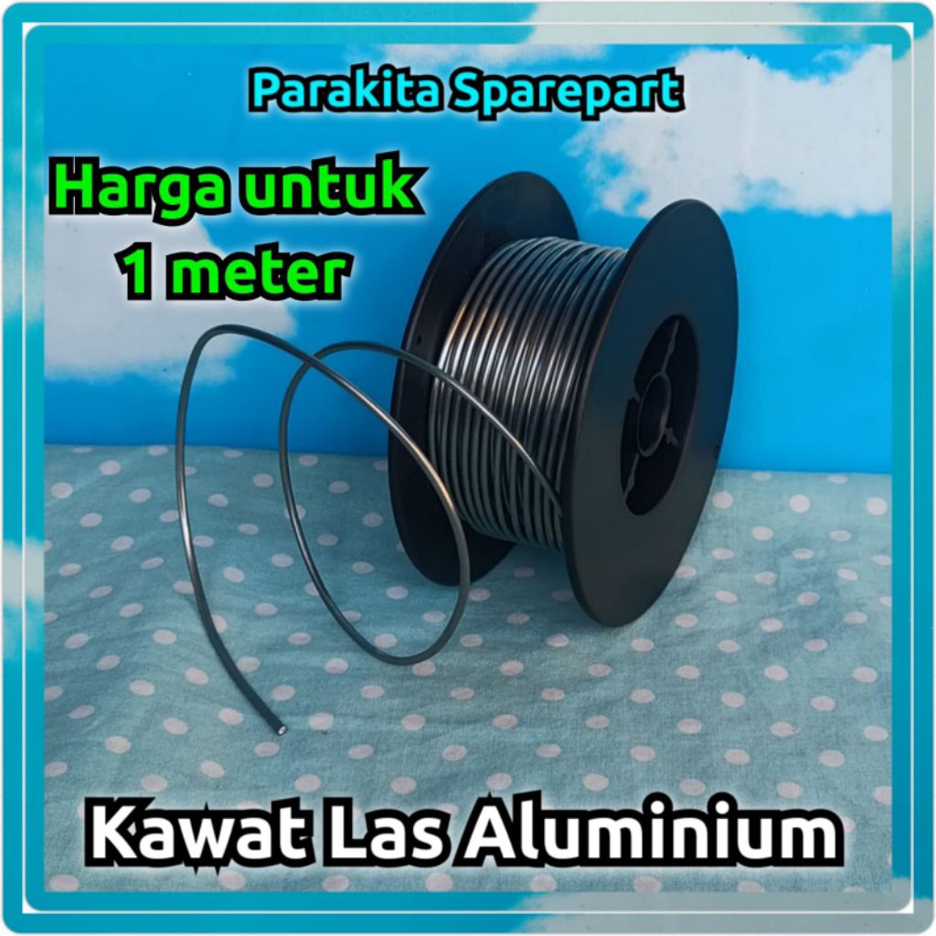 Jual Kawat las aluminium 100cm | Shopee Indonesia