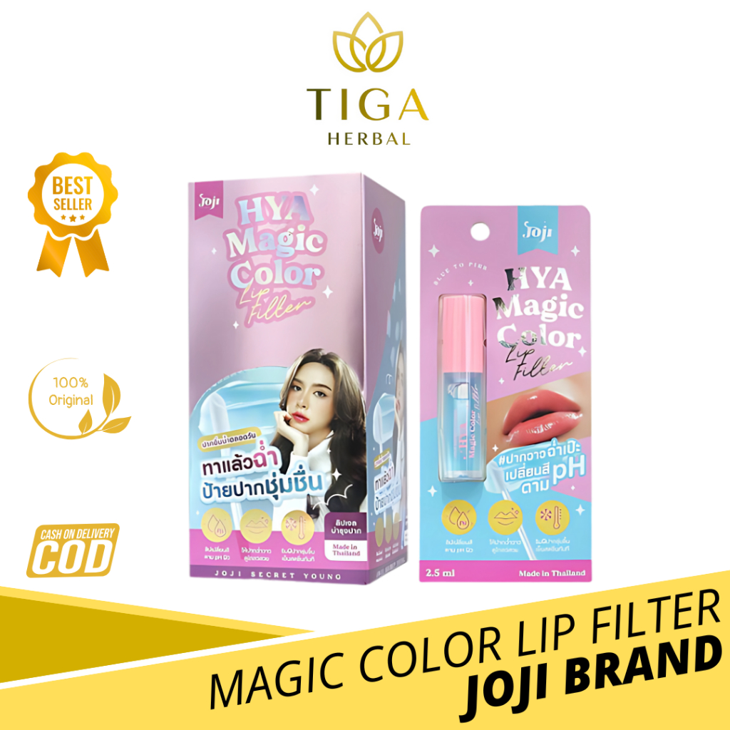 Jual JOJI SECRET YOUNG HYA MAGIC COLOR LIP FILTER OIL – Bibir Gelap Jadi Cerah, Lembap & Natural ...