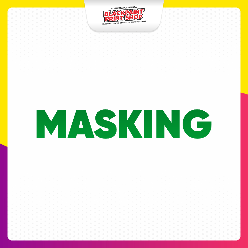 Jual Jasa Masking Stiker A3+ / Tambahan Masking | Shopee Indonesia