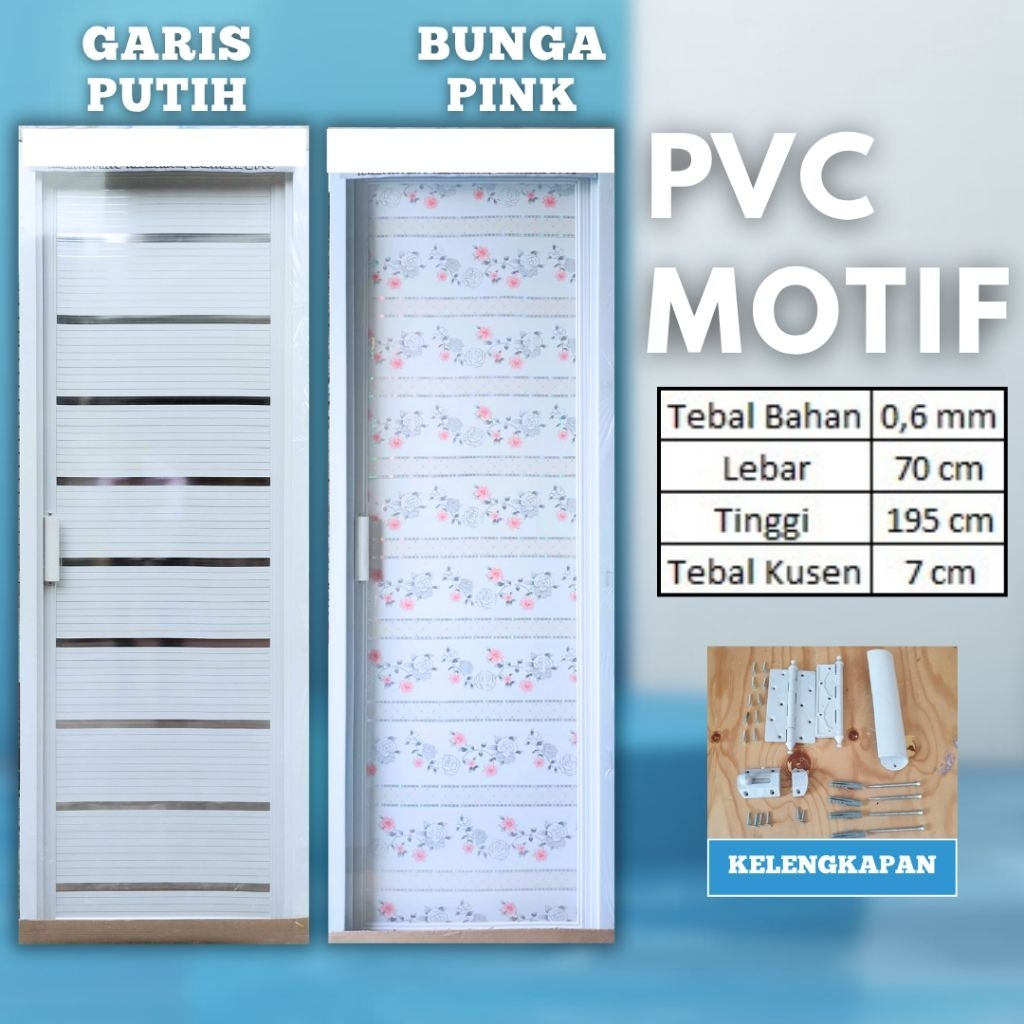 Jual Pintu Pvc Kamar Mandi New Pvc/Neo Pvc | Pintu Pvc Plafon Motif ...