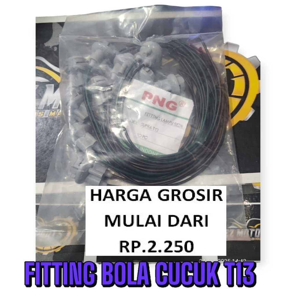 Jual FITTING BOLA CUCUK T13 MERK PNG ( HARGA PER PCS) | Shopee Indonesia