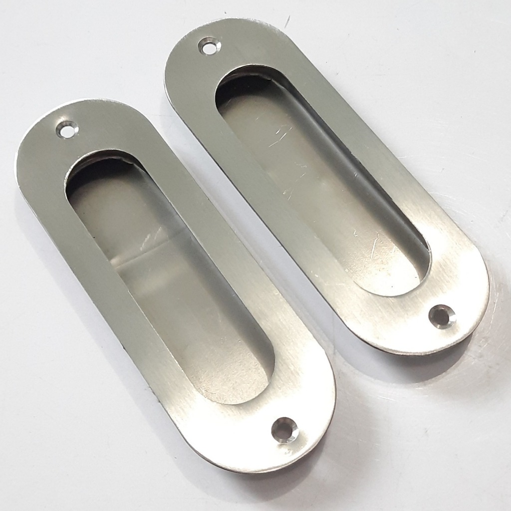 Jual Handle tanam sliding / geser untuk pintu Handle alumunium oval ...