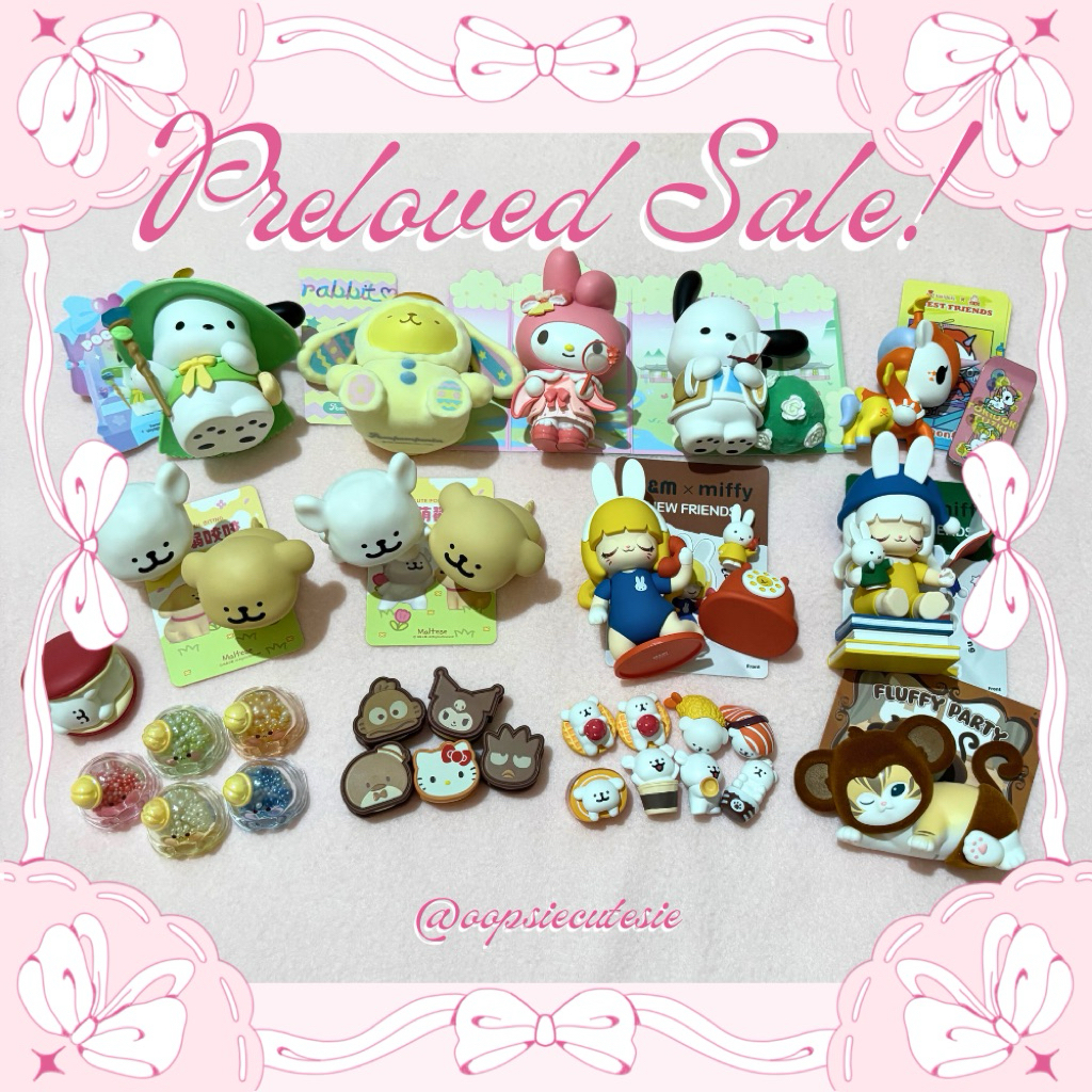 Jual SALE!! ORI BLINDBOX (MINISO, SANRIO, MOFUSAND, MALTESE, MIFFY ...