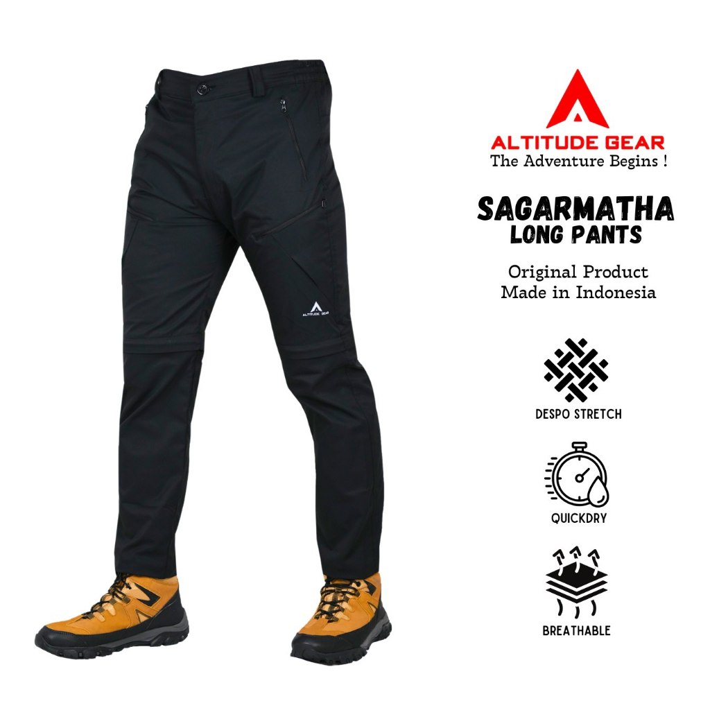 Jual Altitude Gear Sagarmatha Convertible Pants Celana Gunung Panjang ...