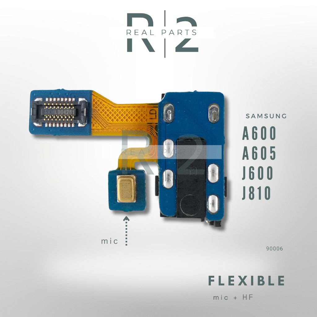 Jual Flexible Mic HF SAMSUNG A6 / A600 | A6+ / A605 | J6 / J600 | J8 2018 / J810 Handsfree ...