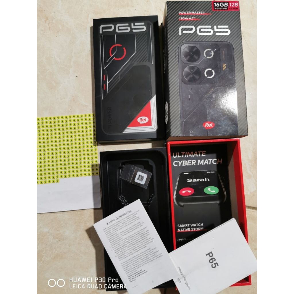 Jual dus box kardus itel p65 p671L second bekas ori resmi cocok untuk ...