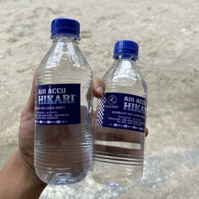 Jual AIR AKI HIKARI WARNA BIRU 400 ML MEMBUAT AKI LEBIH AWET | Shopee ...