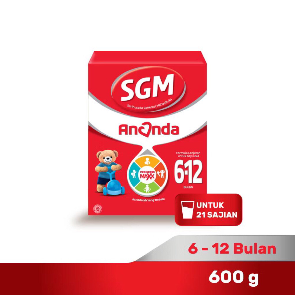 Jual SGM Ananda 6-12 Bulan 600gr | Susu Formula Bayi | Shopee Indonesia