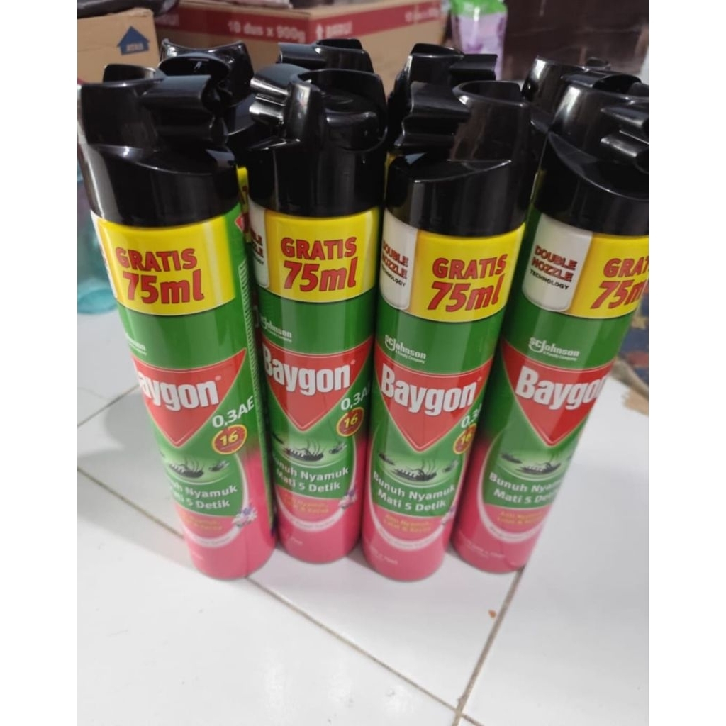 Jual Baygon 600+75ml | Shopee Indonesia