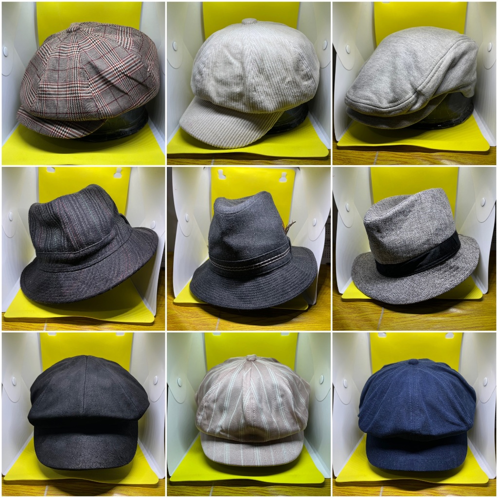Jual PRELOVED TOPI MODEL SENIMAN - TOPI PELUKIS TOPI GOLF TOPI COPET ...