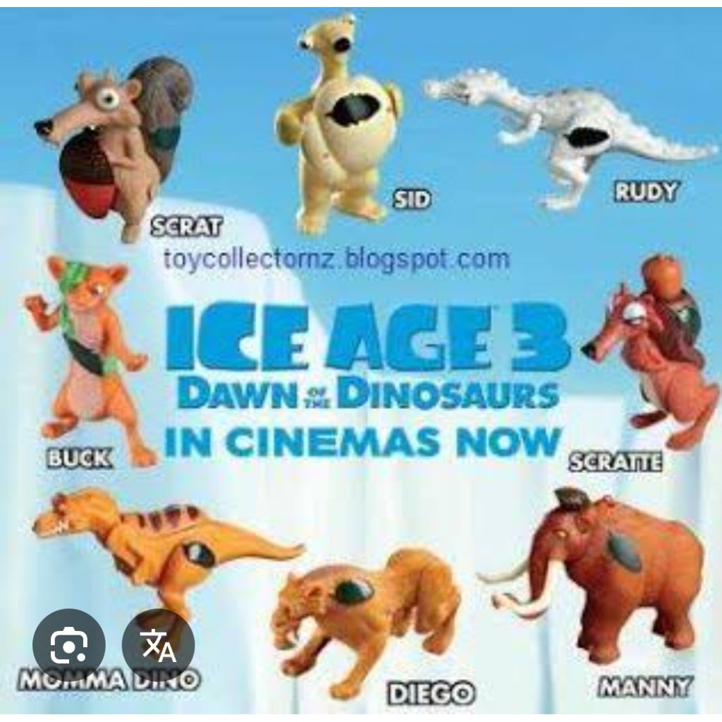 Jual Happy Meal Ice Age Set | Shopee Indonesia