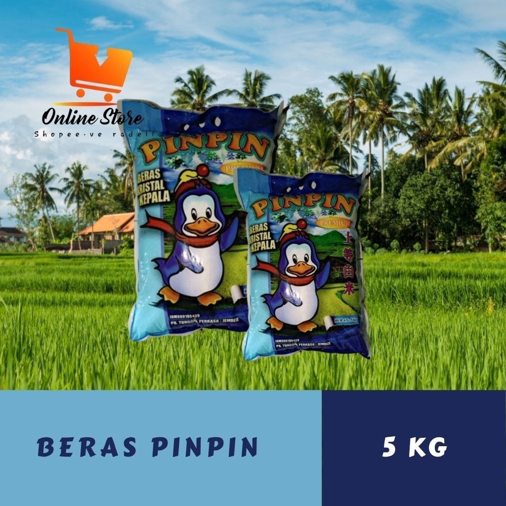 Jual beras pinpin premium kemasan 5 kg | Shopee Indonesia