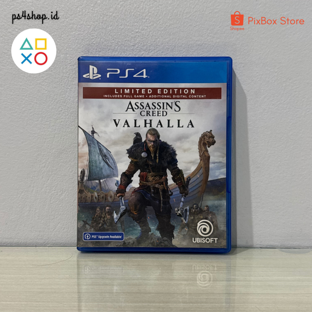 Jual BD Kaset PS4 Assassin's Creed Valhalla Bekas Second Original ...