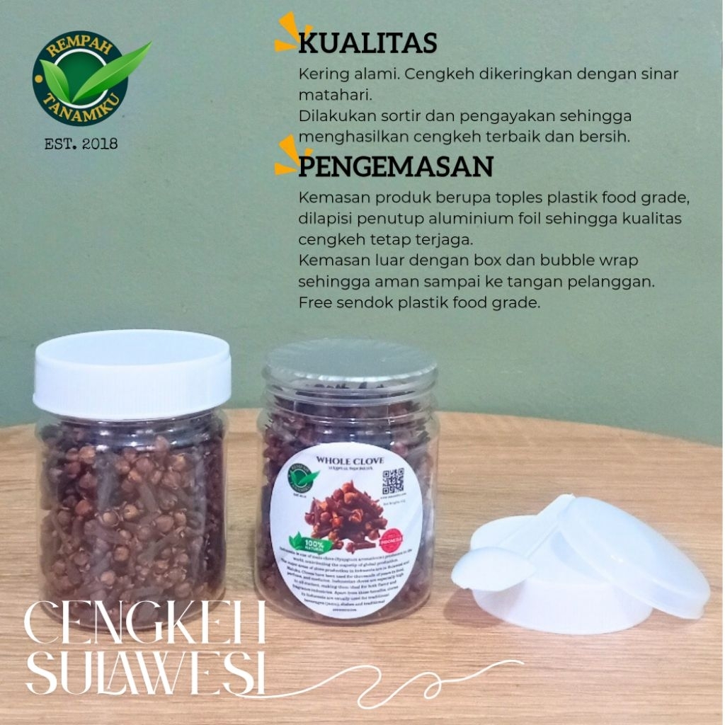 Jual Cengkeh Kering Sulawesi Kualitas Ekspor Cengkeh Utuh Dried Whole ...