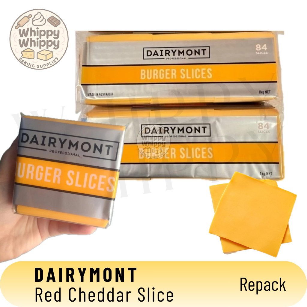 Jual Red Cheddar Slice Dairymont 336 GR / Red Cheddar Slice Burger ...