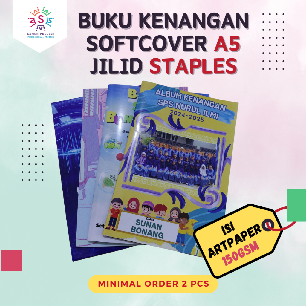 Jual Cetak Buku Foto Photobook Yearbook Kenangan Tahunan Custom ...