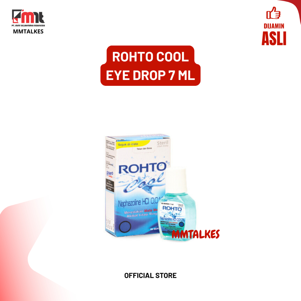 Jual Rohto COOL EYE DROP 7 ML - Obat tetes mata sejuk di mata | Shopee ...