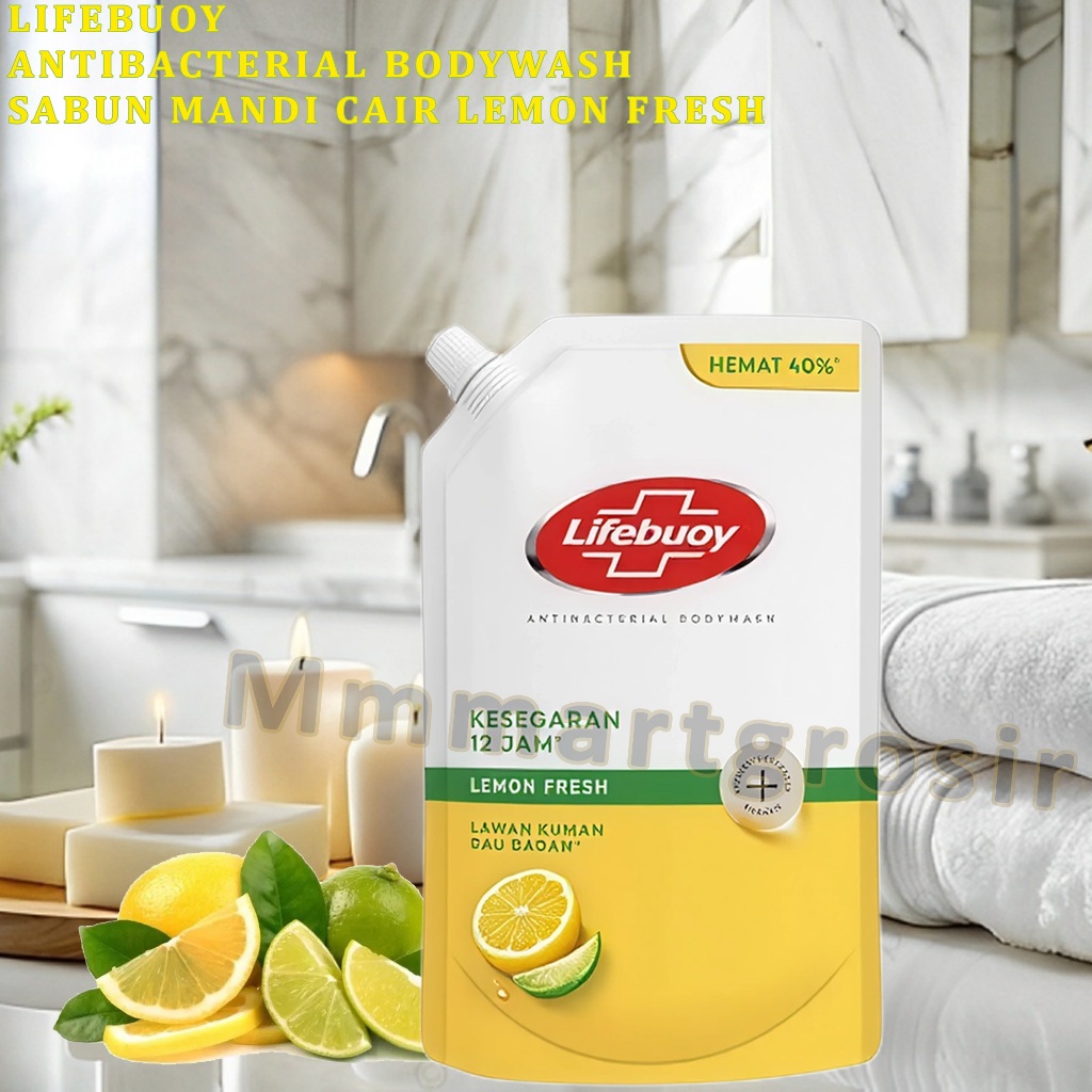 Jual Lifebuoy / Sabun Mandi Cair Refill / Sabun Mandi Aroma Lemon Fresh ...
