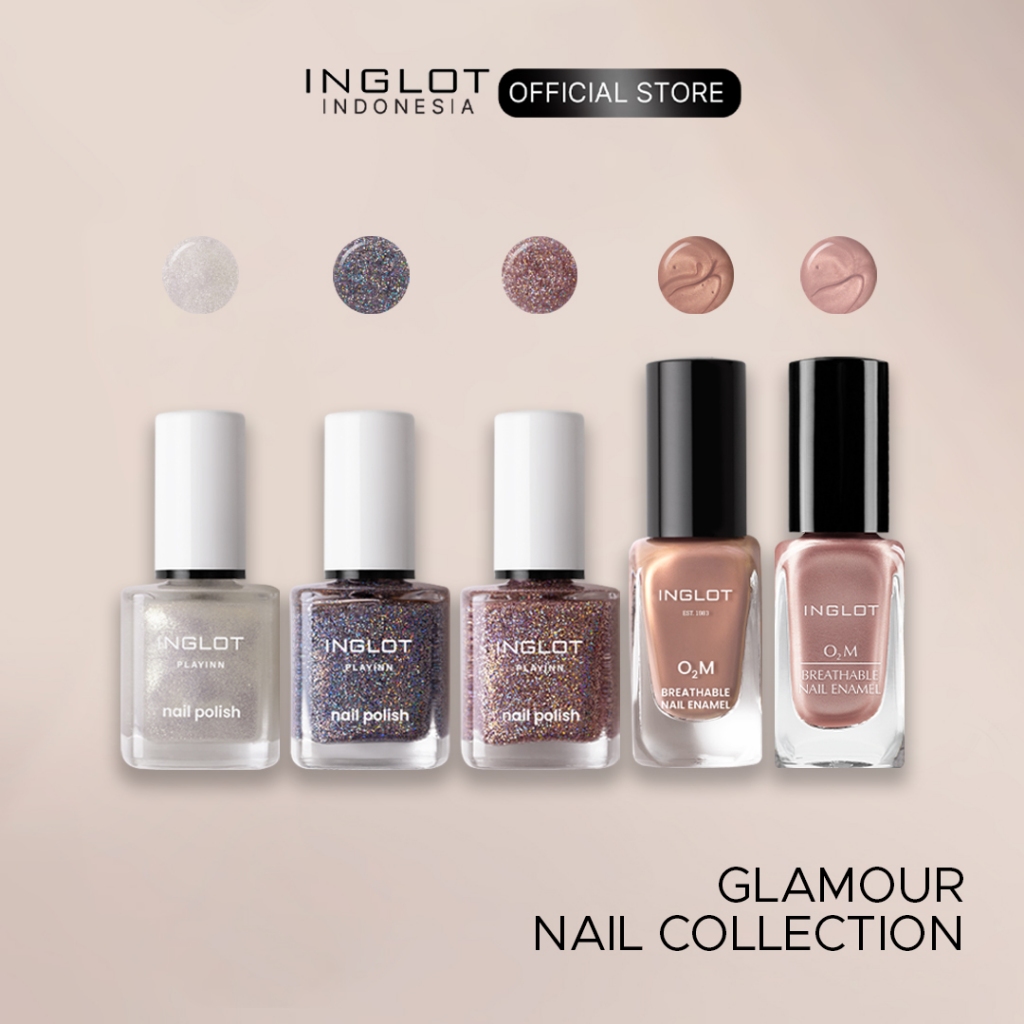 Jual INGLOT Glamour Nail Polish Collection - Koleksi Kutek / Cat Kuku ...