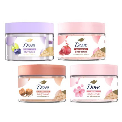 Jual [READYSTOCK] Dove (1st Ice Cream*Body Scrub) 280G | Pomegranate ...