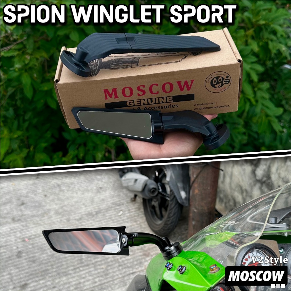 Jual SPION WINGLET ORIGINAL MOSCOW STEALTH SLIM LIPAT SPION SAYAP DEPAN ...