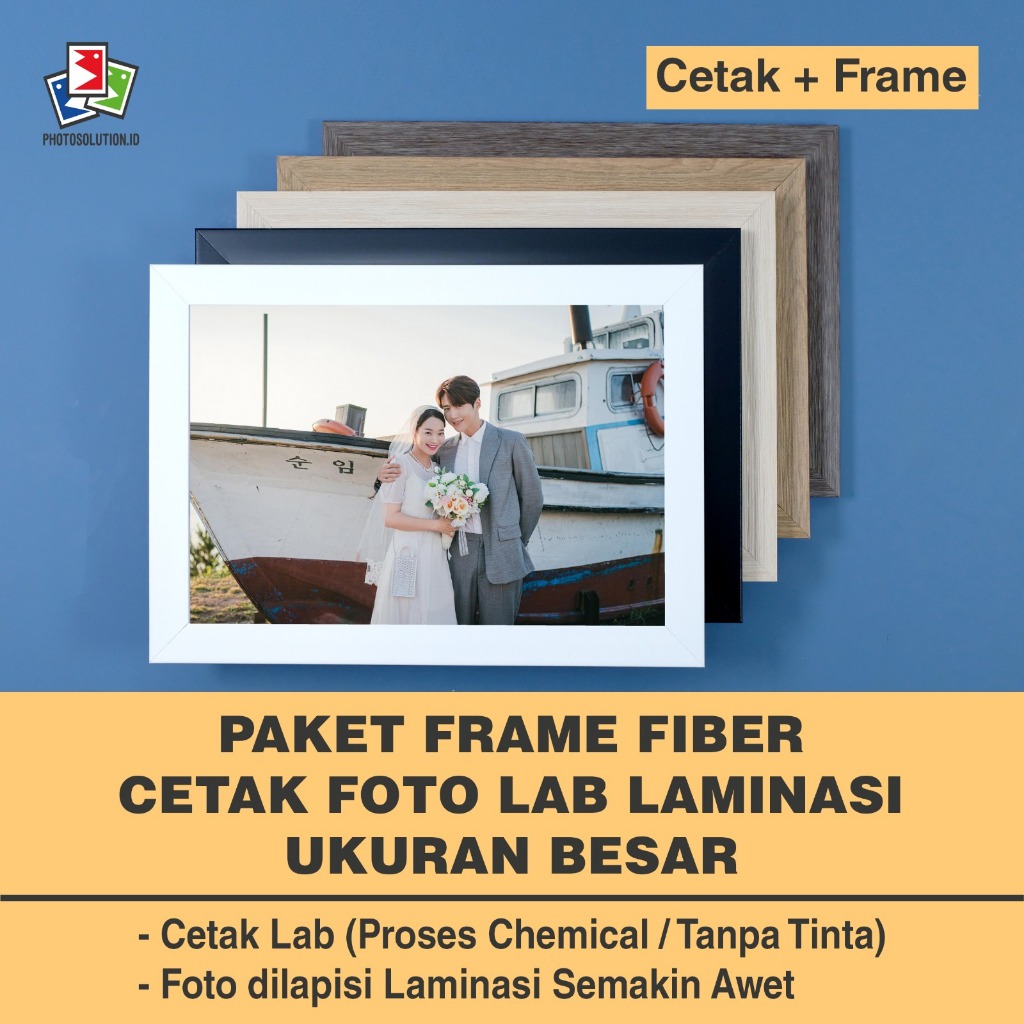 Jual Paket Cetak Laminasi Frame Foto Minimalis Fiber - PHOTOSOLUTION ...