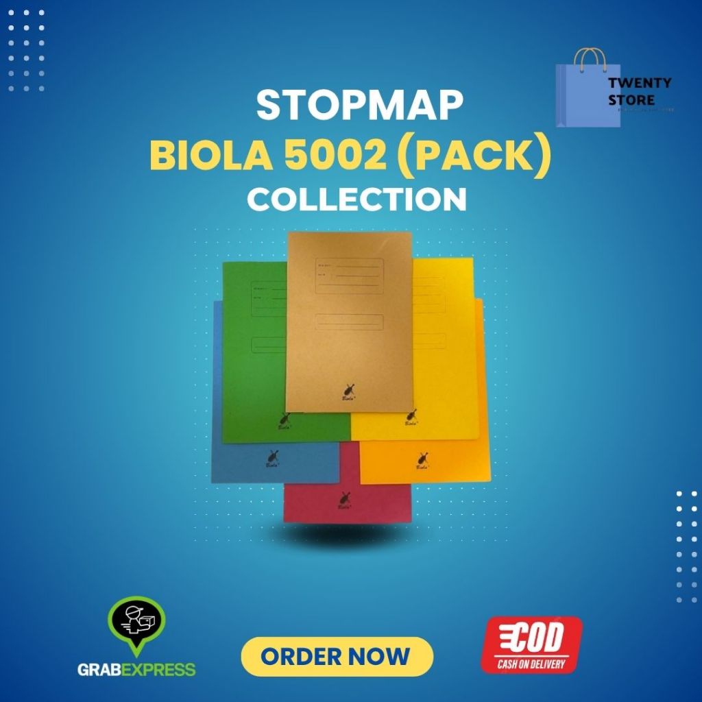 Jual Stopmap 5002 merek biola/MAP Kertas/PACK | Shopee Indonesia