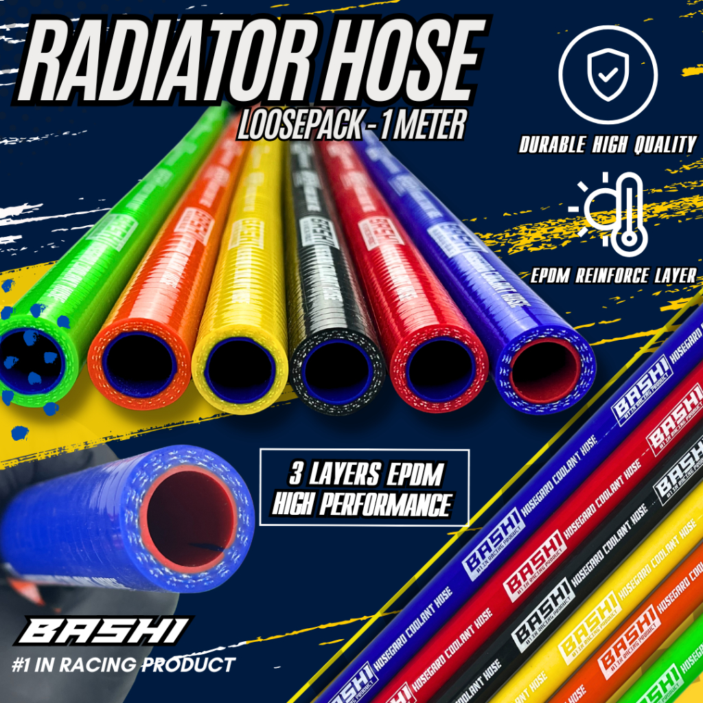 Jual BASHI Selang Radiator 1 meter Motor coolant hose custom Racing ...