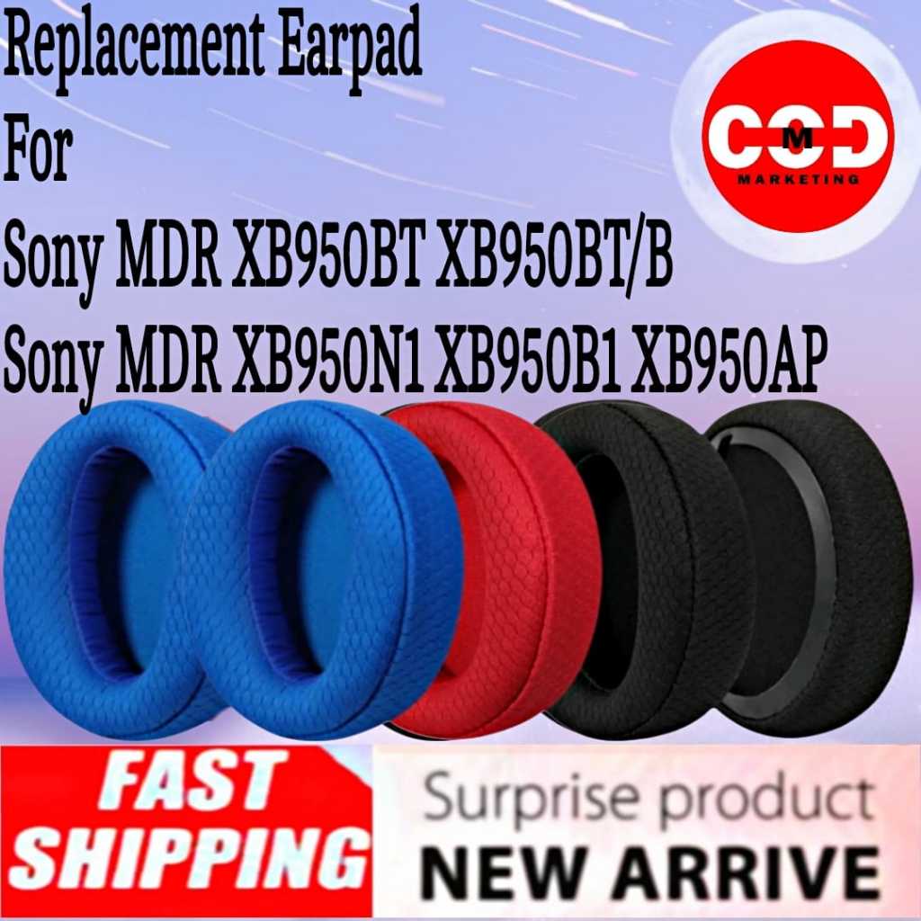 Jual Bantalan Earcup Foam Earpad Cushion SONY MDR XB950BT XB950BT/B ...