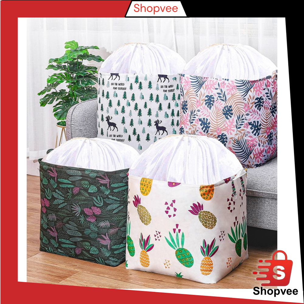 Jual Shopvee HL0464 Tempat Penyimpanan Mainan Baju Storage Bag ...