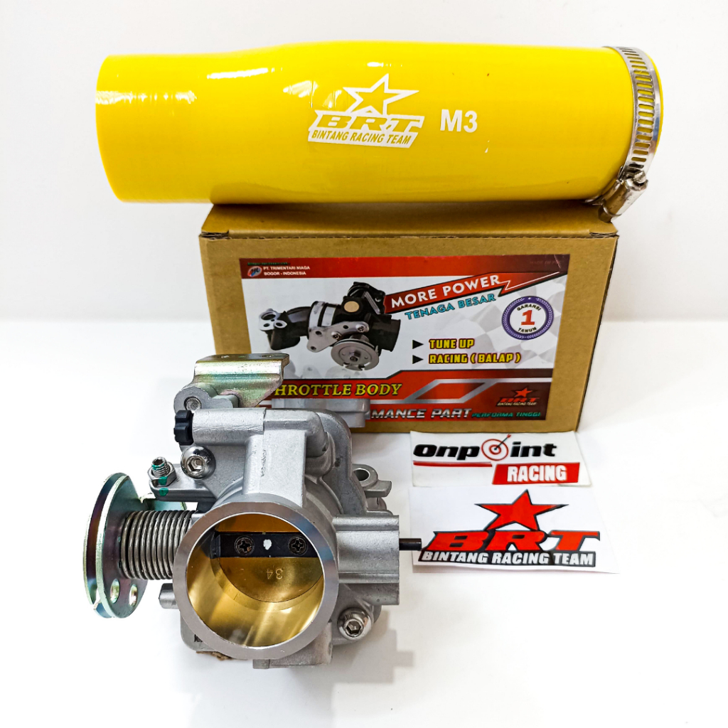 Jual THROTTLE BODY TB BRT & VELOCITY BANANA MIO M3 Z S FINO 125 X RIDE ...
