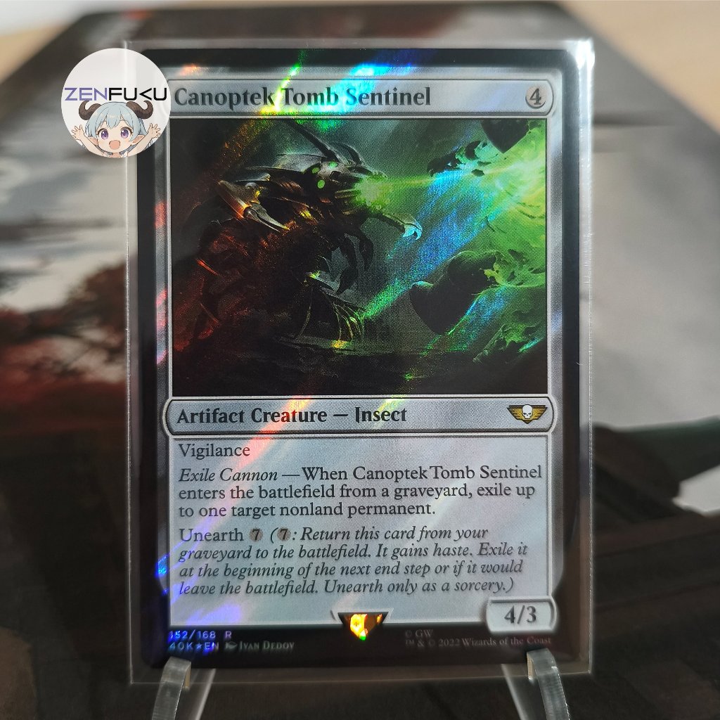 Jual MTG Surge Foil Canoptek Tomb Sentinel Warhammer 40k Magic The ...