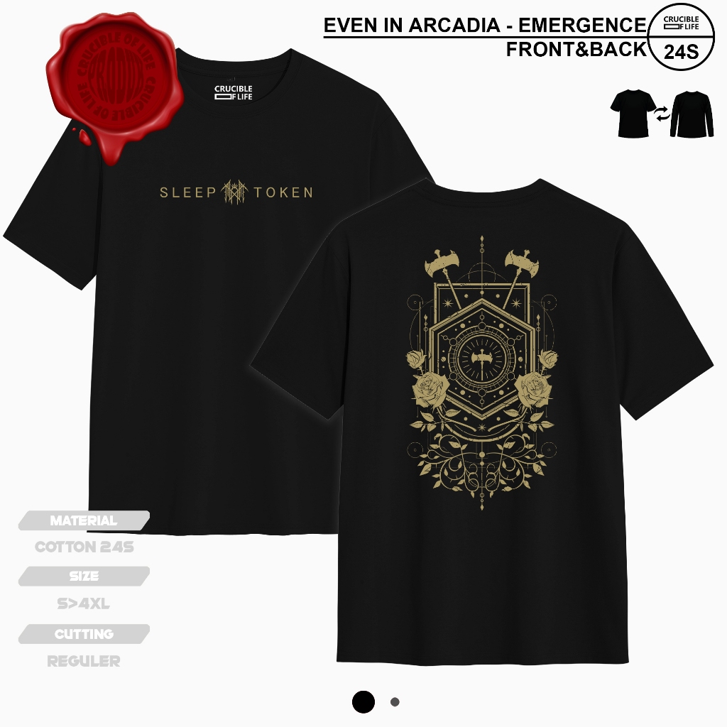 Jual Kaos Distro Band Metal Sleep Token Vessel 12 Emergence Even in ...