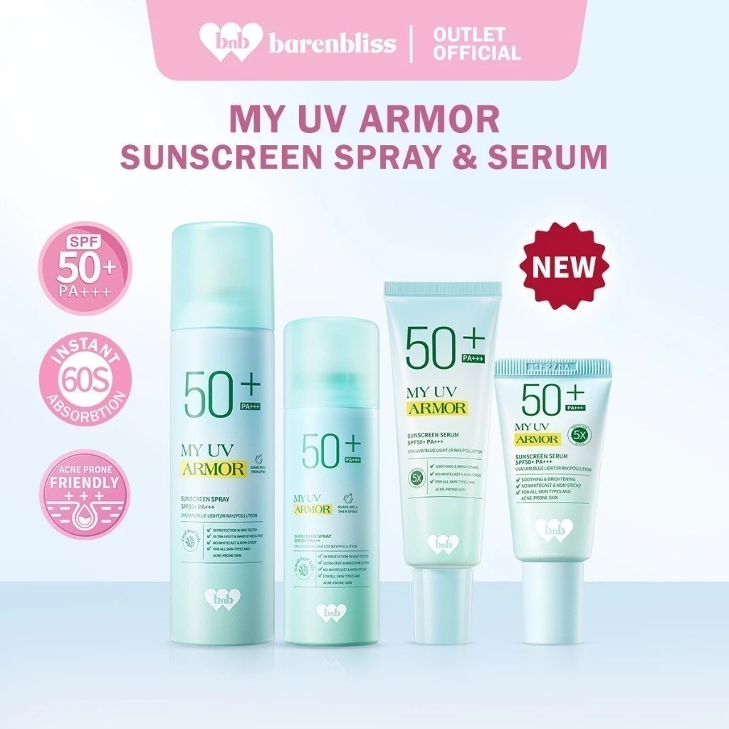Jual BNB barenbliss My UV Armor Sunscreen SPF50+ PA+++ | Shopee Indonesia
