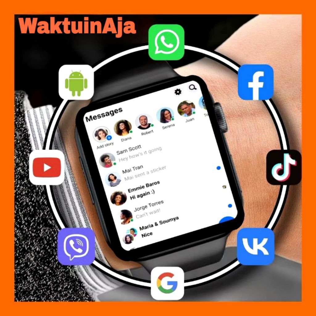 Jual COD.. JAM IMO XZ 52 SMARTWATCH ANDROID 2026 ANTI AIR 5G WA jam ...