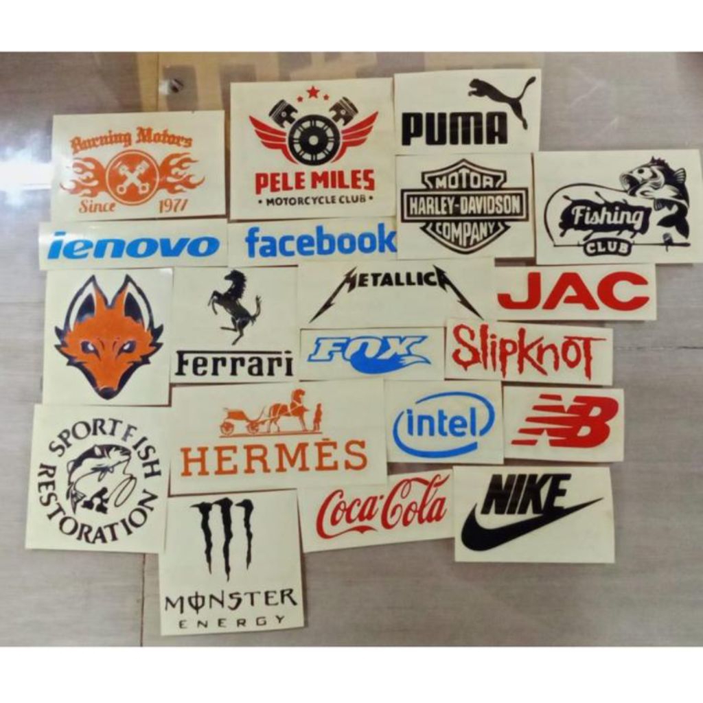 Jual Stiker Sticker Asahi Oracal Cutting Custom Harga Per-cm2 | Shopee ...